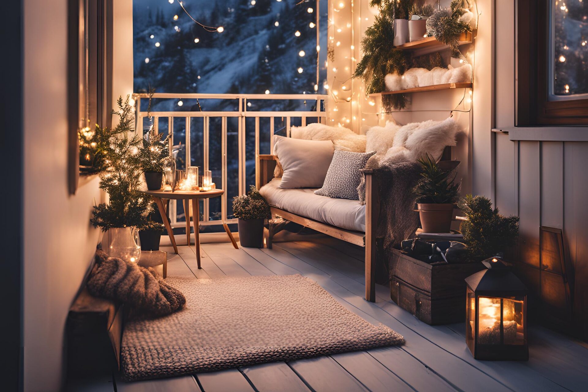 Balkon Im Winter Nutzen